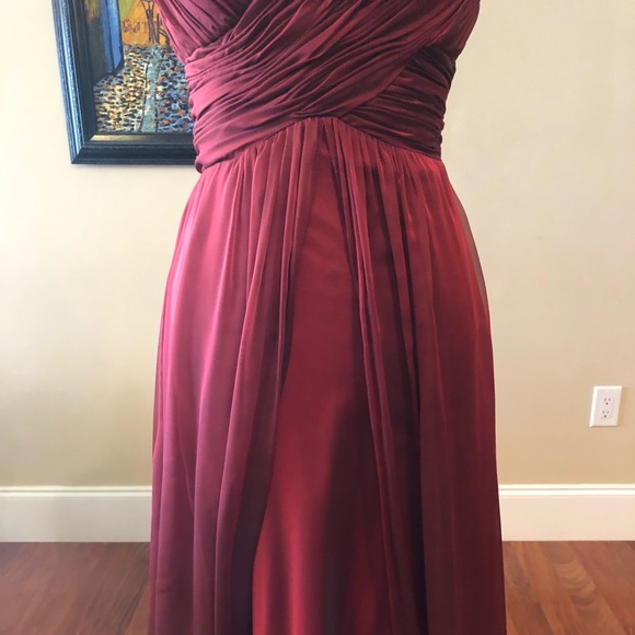 Samila & co. | Dresses | Samila Co Full Length Red Gown | Poshmark